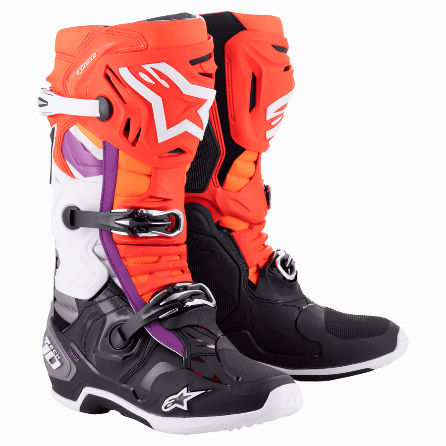 Tech 10 Boots - BLACK MOTOCROSS Boots | Alpinestars