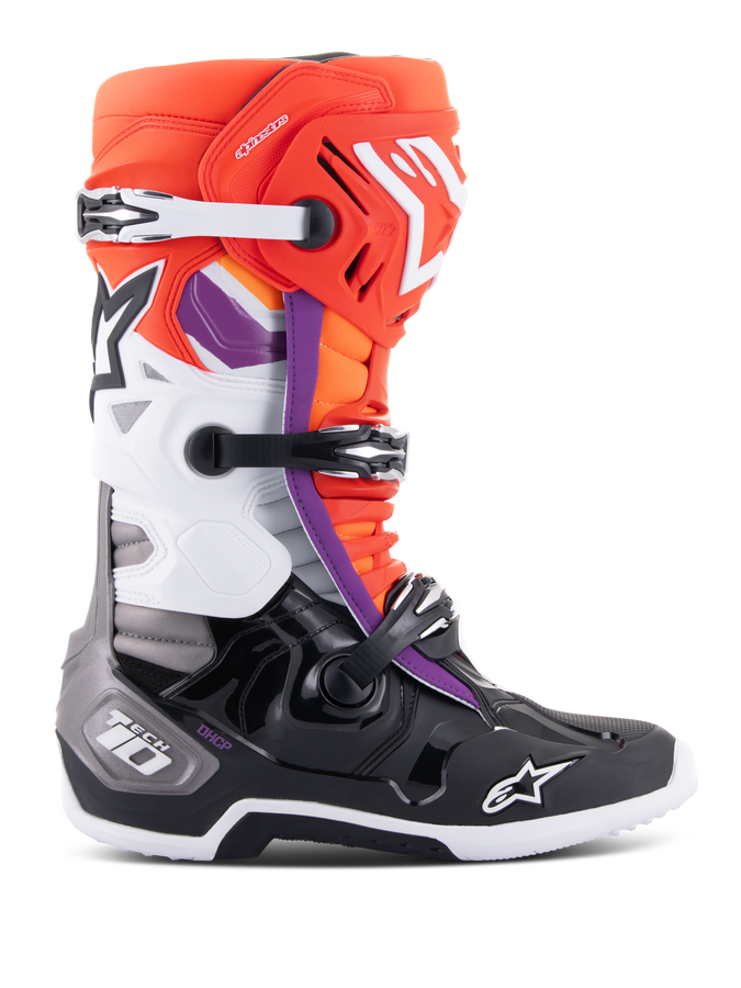 Tech 10 Boots - WHITE MOTOCROSS Boots | Alpinestars