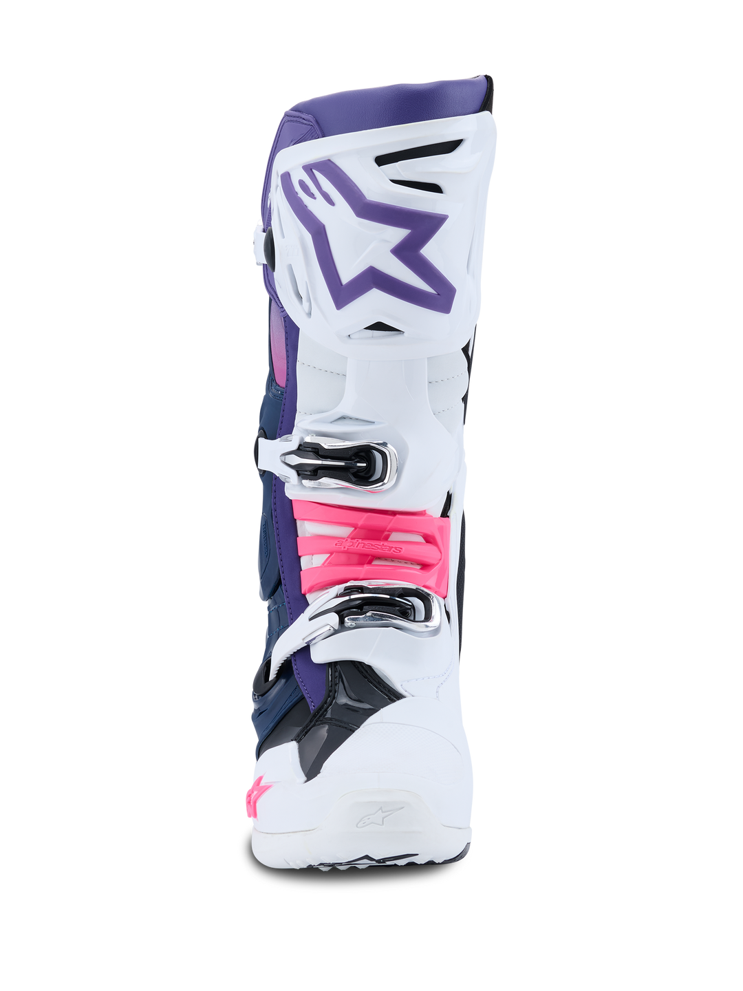 Tech 10 - White Violet MX Boots | Alpinestars®