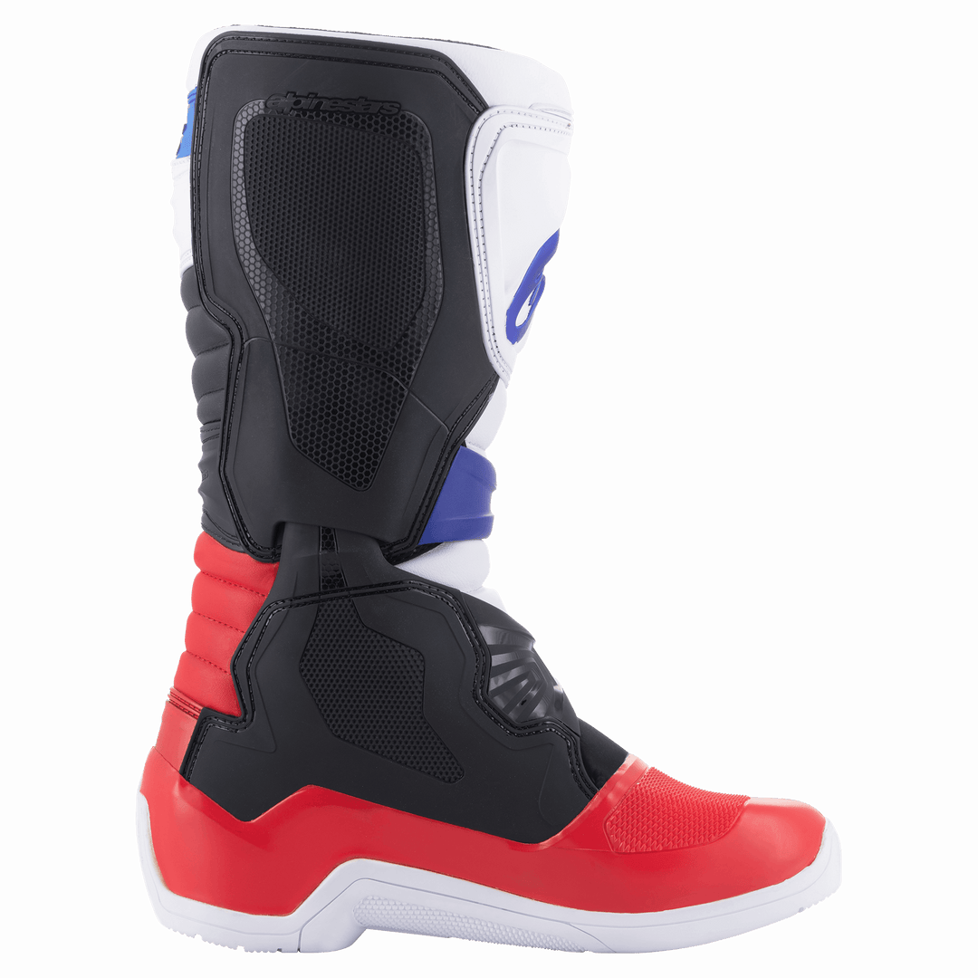 Tech 3 - Red Dark Blue MX Boots | Alpinestars®