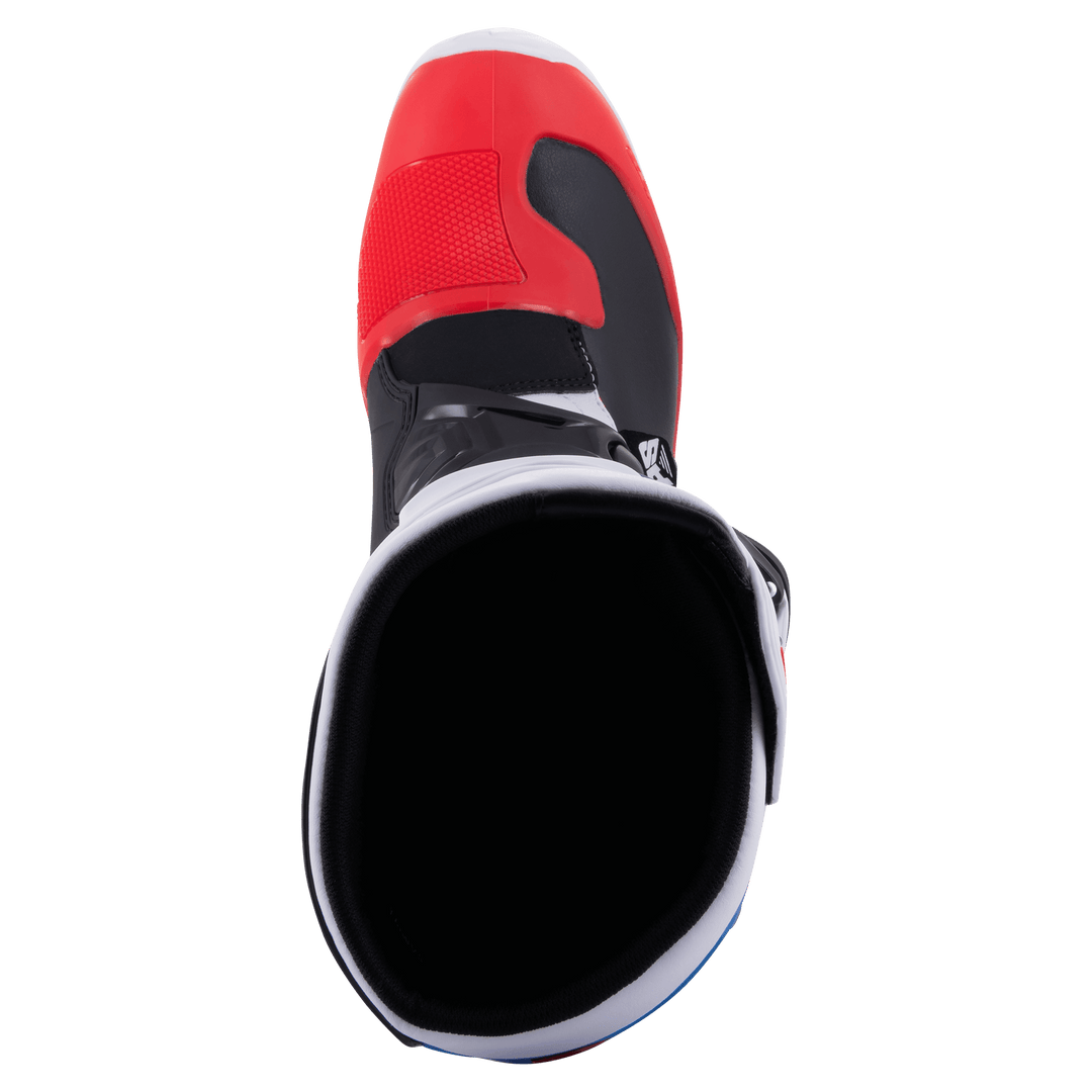 Tech 3 - Red Dark Blue MX Boots | Alpinestars®