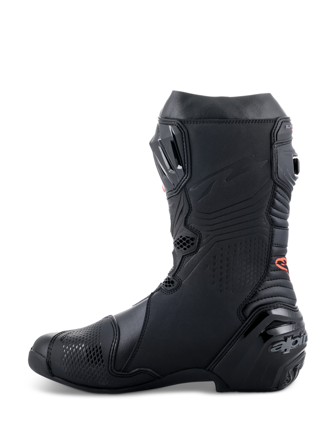 Supertech R - Black Motorcycle Boots | Alpinestars®