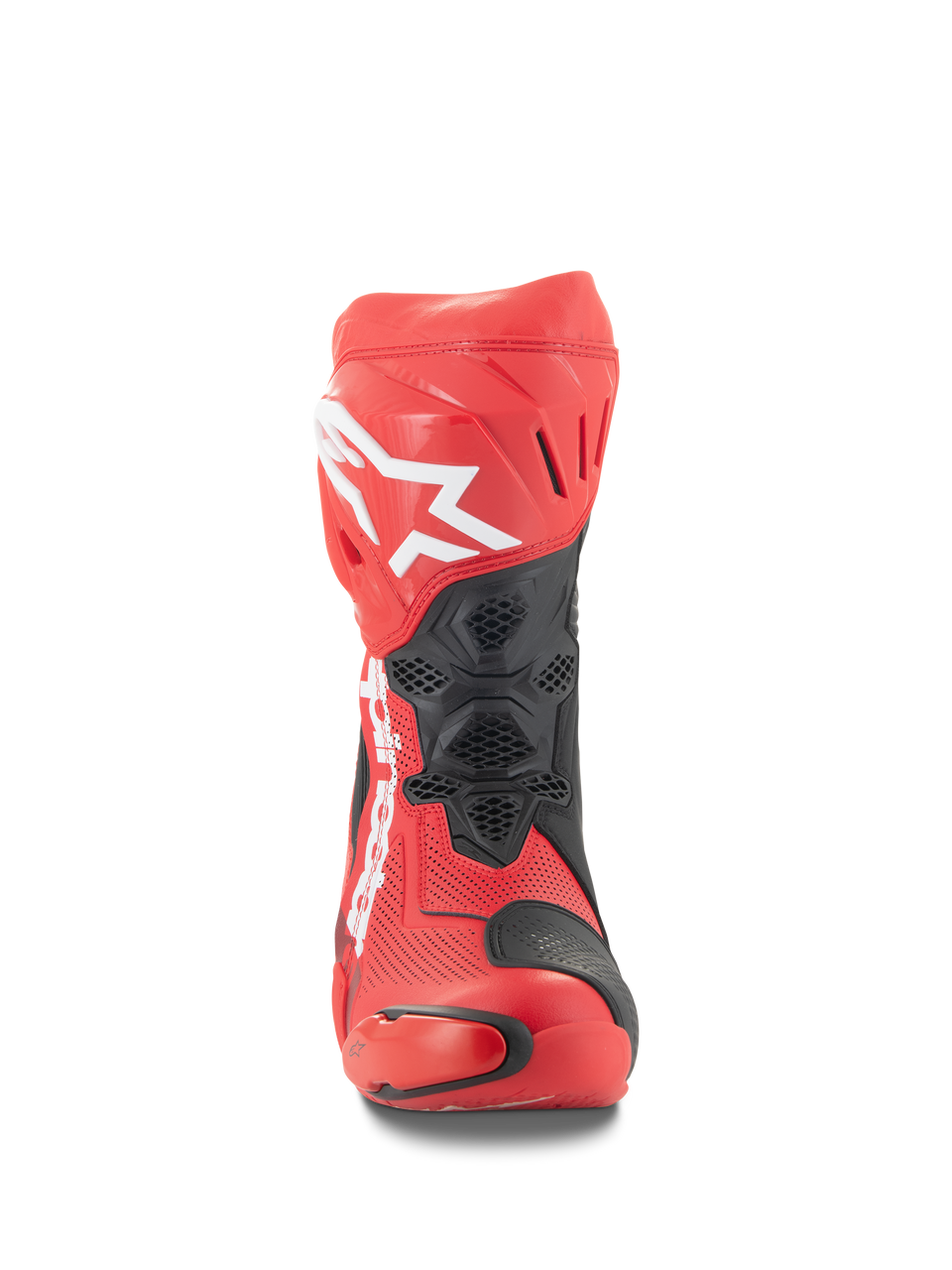 Supertech R Vented - Black Motorcycle Boots | Alpinestars®