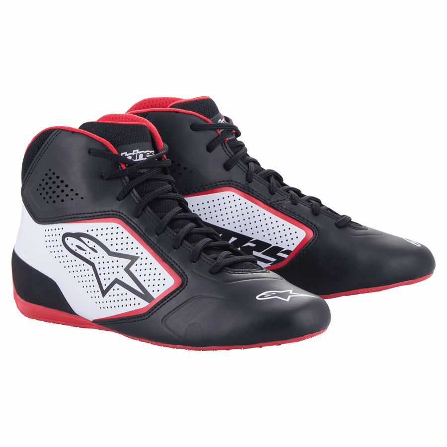Tech-1 KX V2 Shoes - BLACK KARTING Footwear | Alpinestars