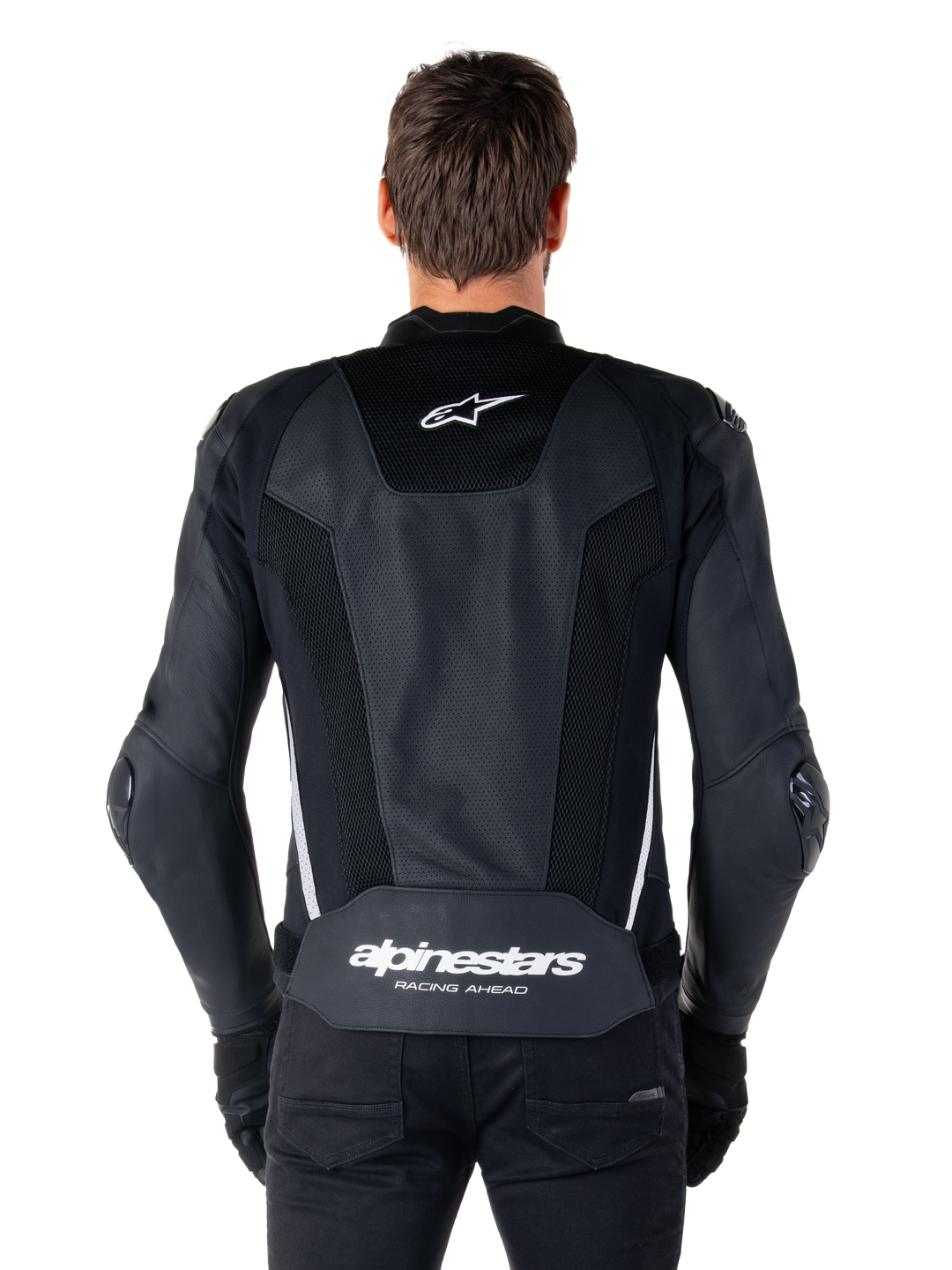 Missile V3 Airflow Leather Jacket - BLACK RACING/SPORT Jackets ...