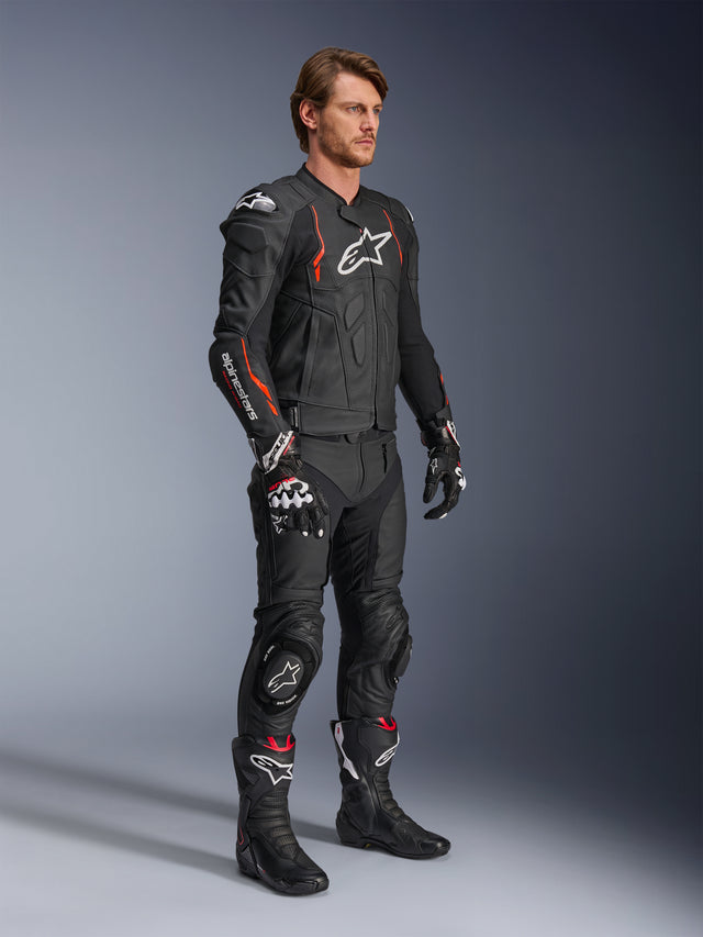 Dusk Airflow - Black Motorcycle Jacket | Alpinestars®