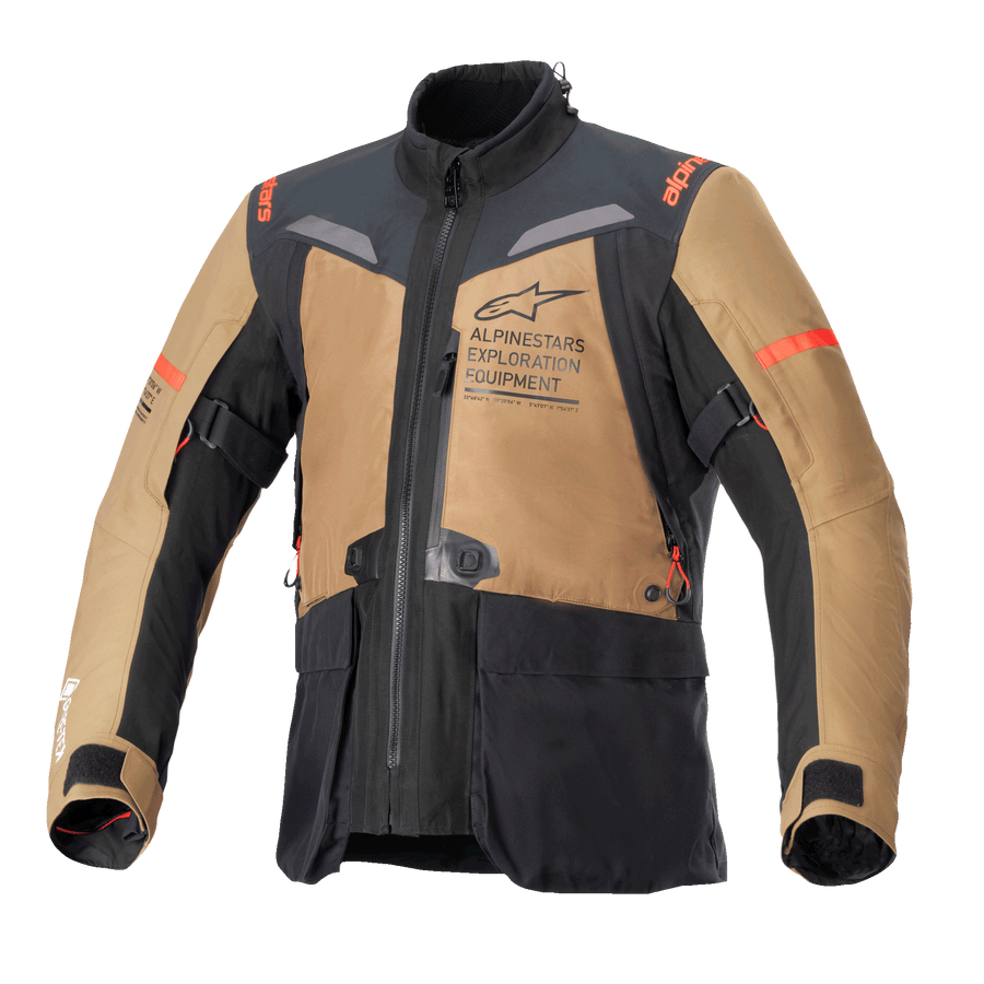 Andes V3 Drystar® Jacket - BLACK ADVENTURE Textile Jackets | Alpinestars