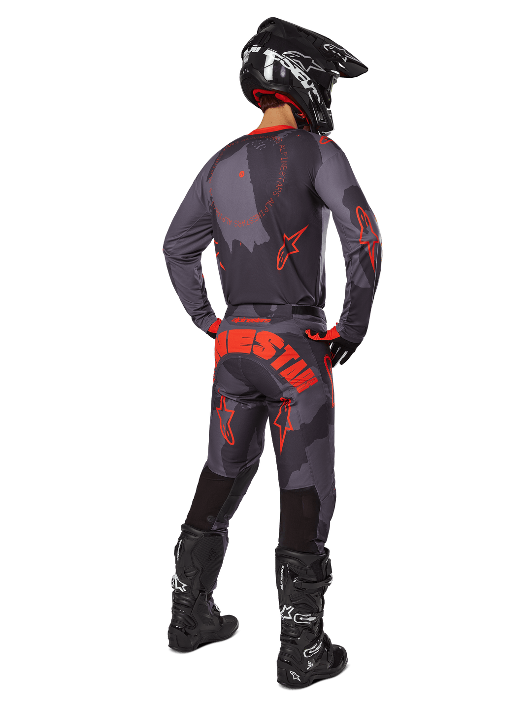 2025 Racer Hollow - Red MX Gear Set | Alpinestars®