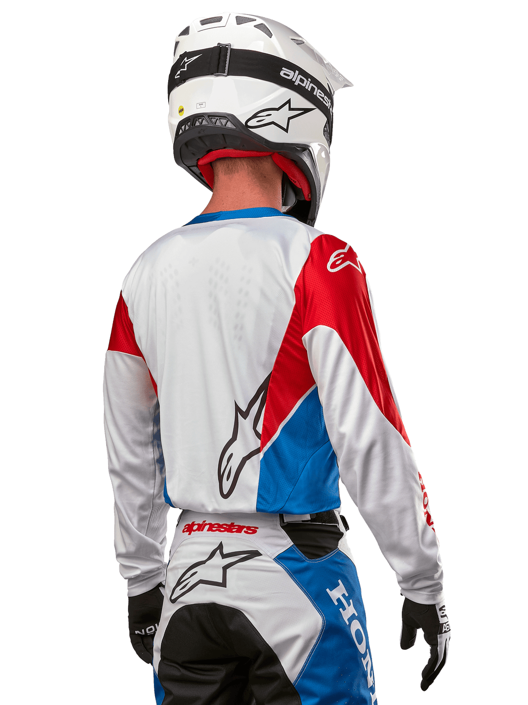 Honda Racer Iconic Jersey - RED MOTOCROSS Jerseys | Alpinestars