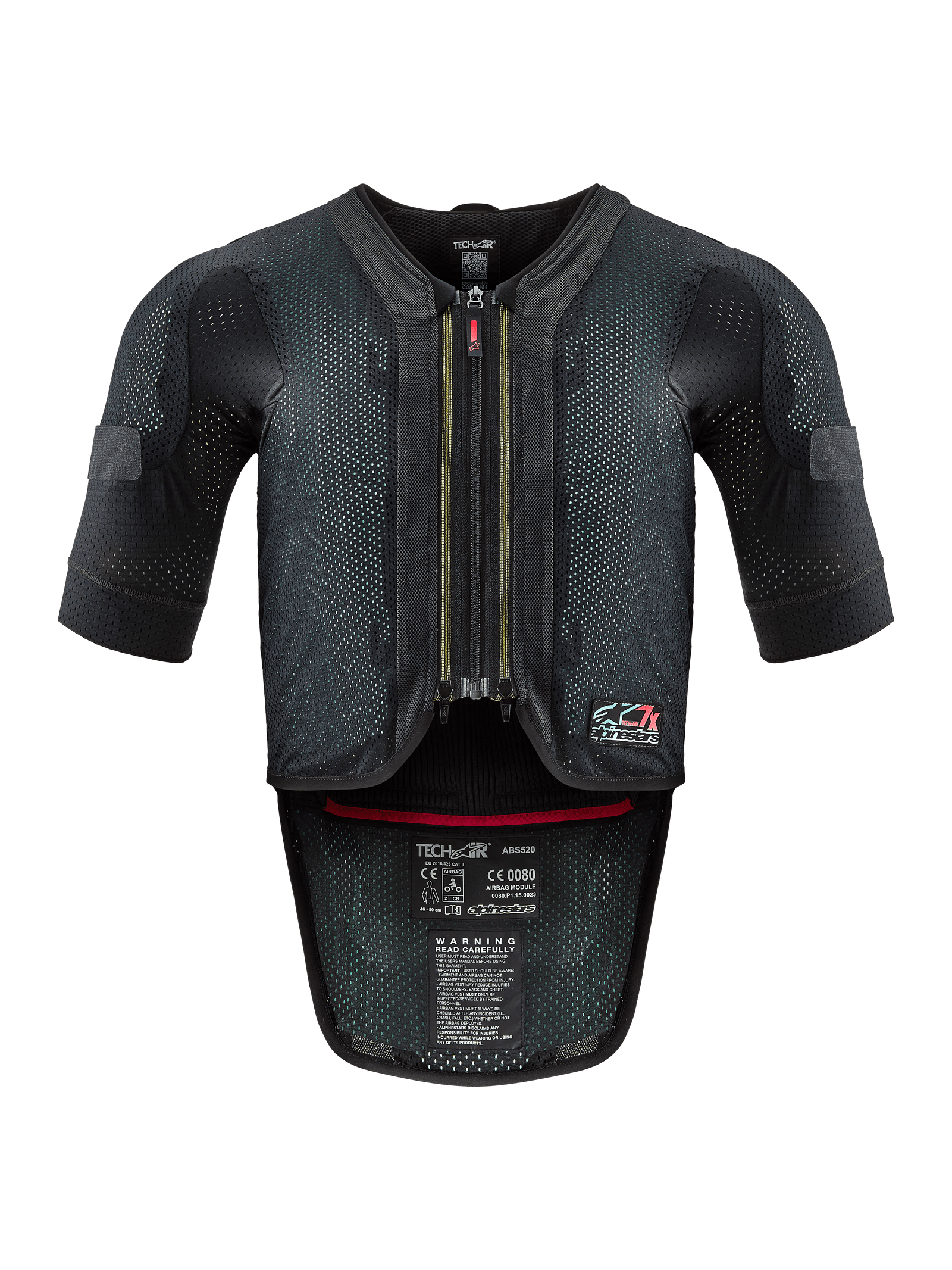 Tech-Air® 7X System - Black Motorcycle Tech-Air Airbag | Alpinestars®