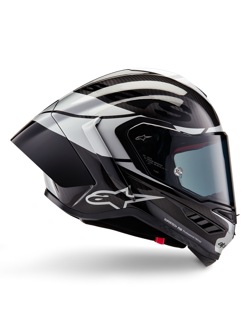 Supertech R10 Helmet, Perform and Protect with Carbon Shell | Alpinestars®