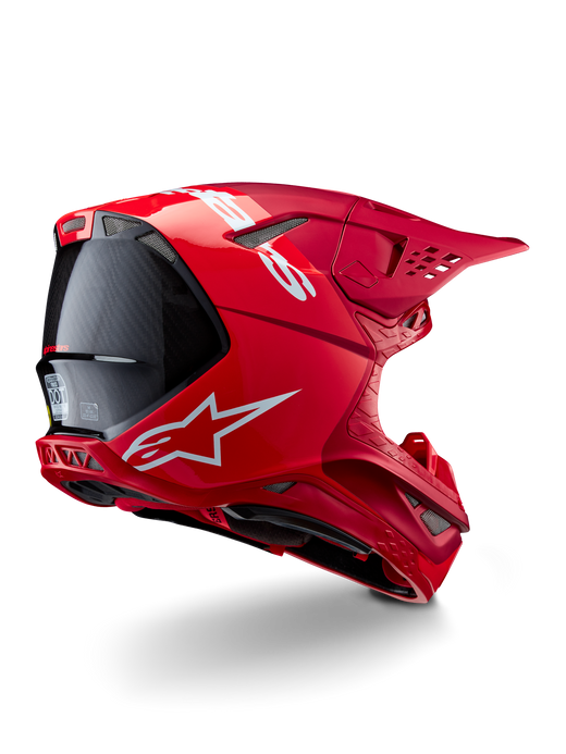 Supertech M10 Flood Helmet ECE - RED MOTOCROSS Head Protectors