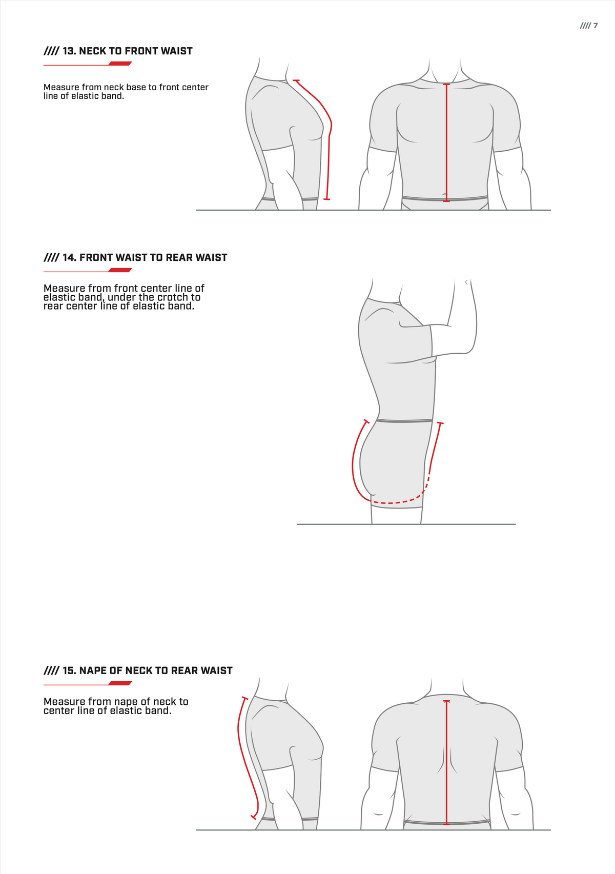 Tech Vision Made To Measure Size Guide | Alpinestars® Official Store
