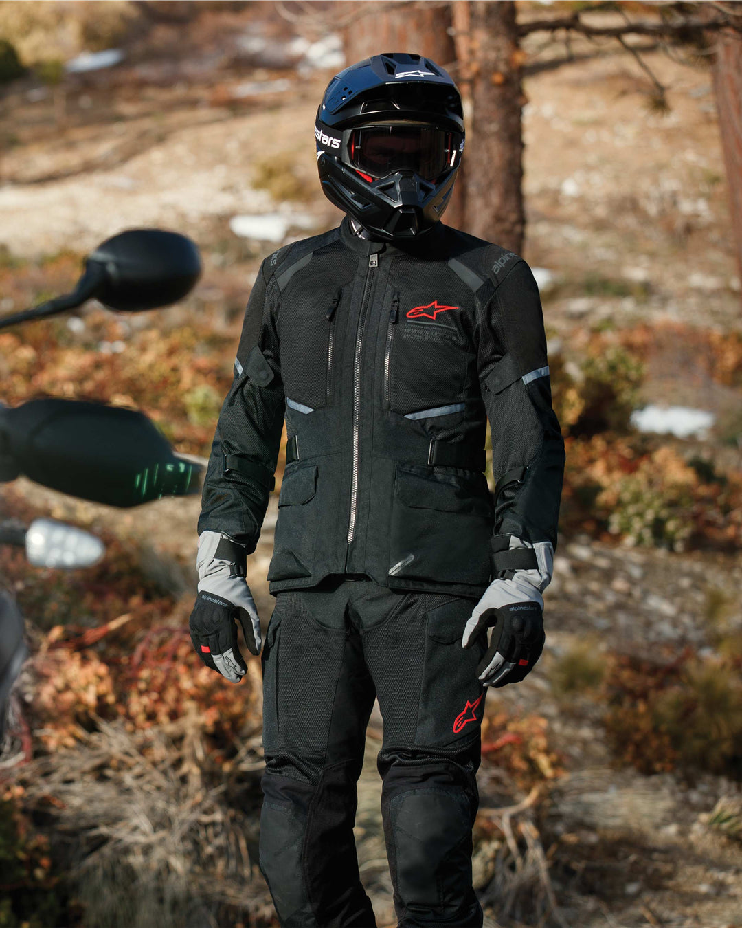 Andes Air Drystar® Pants - BLACK ADVENTURE Pants | Alpinestars